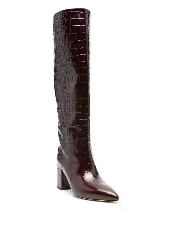 Paris Texas 65mm Anja Boots - Red