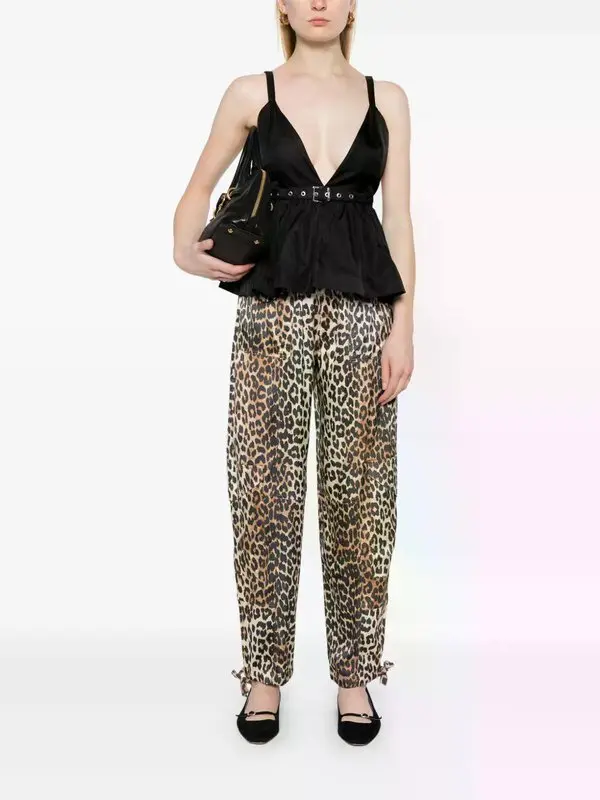 GANNI Duchesse Strap Top
