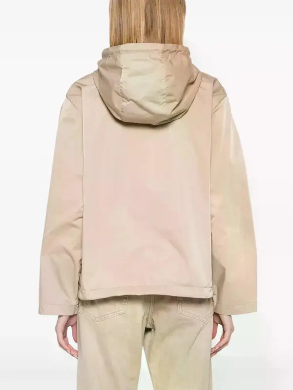 Moncler Cassiopea Hooded Jacket - Neutrals