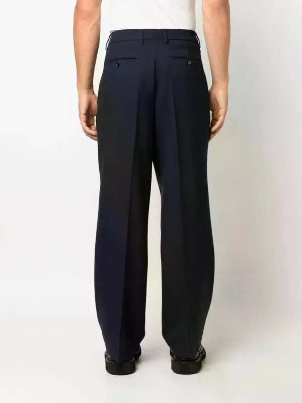 AMI Paris Straight-leg Tailored Trousers