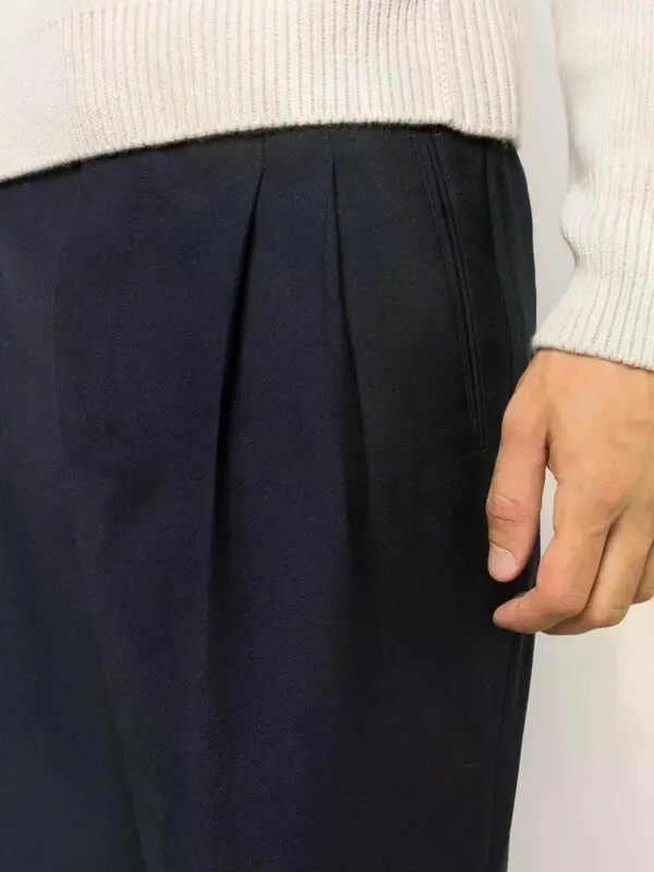 AMI Paris Straight-leg Tailored Trousers