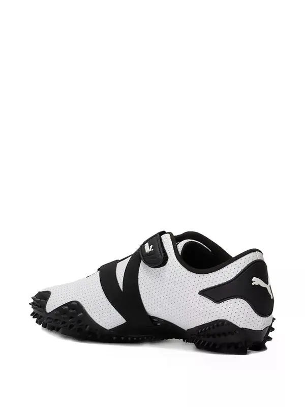 PUMA Mostro Perforated Leather Sneakers - Black
