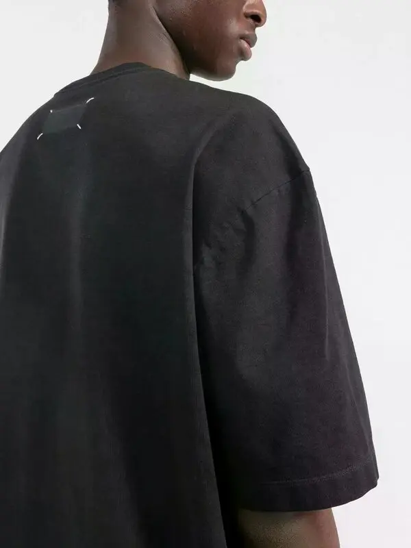 MAISON MARGIELA Four-stitch Cotton T-shirt - Grey