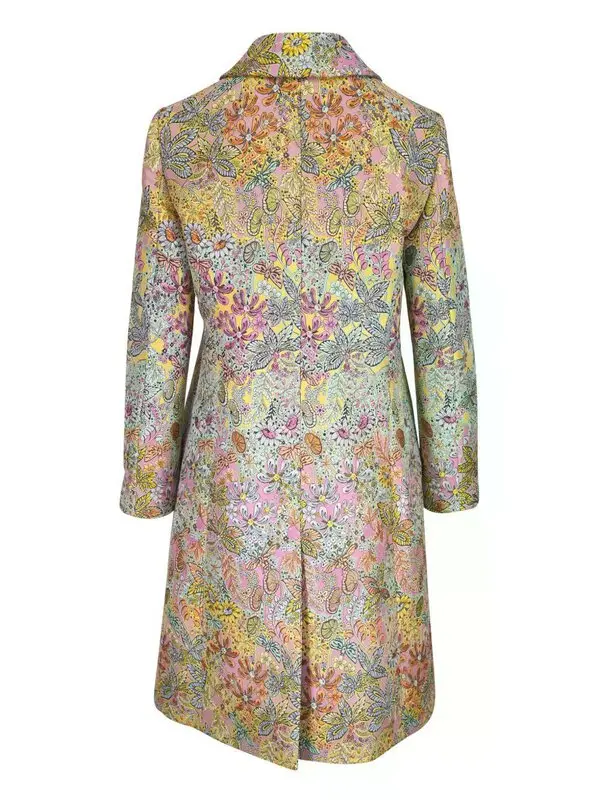 Etro Floral-jacquard Tailored Coat