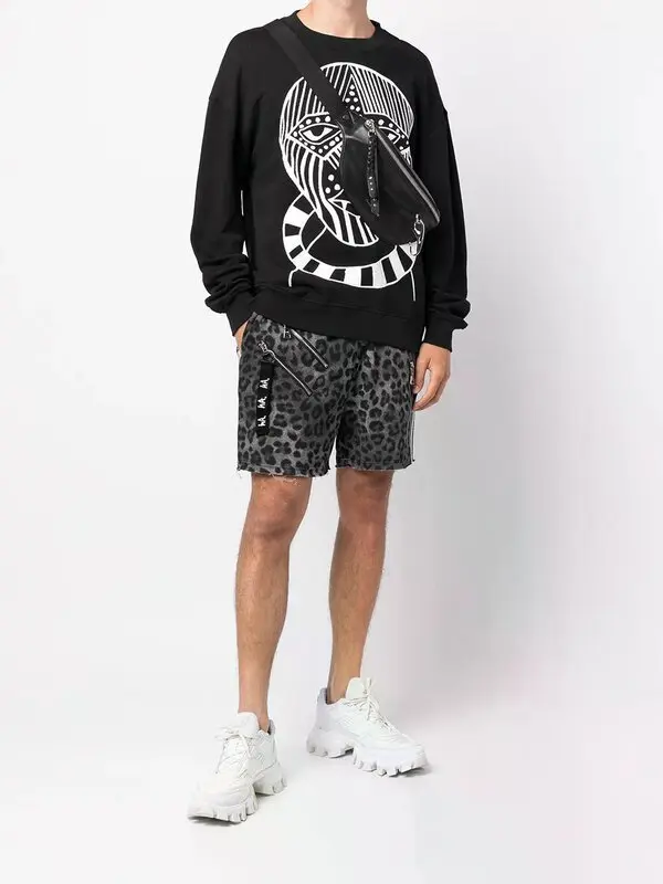 HACULLA. Face Print Sweatshirt