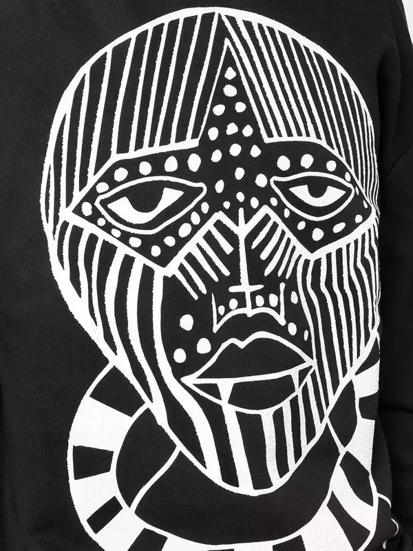 HACULLA. Face Print Sweatshirt