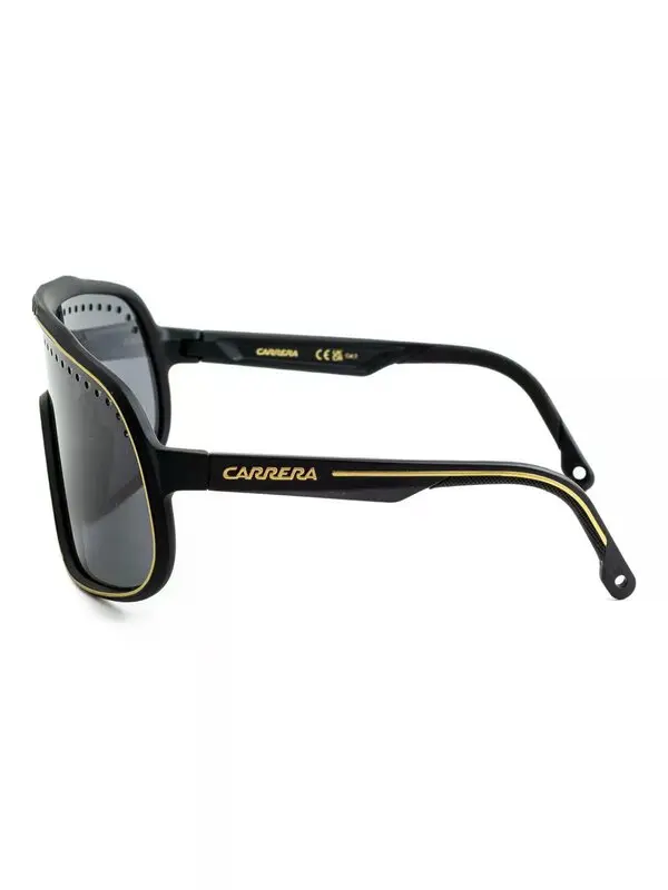 Carrera Eyewear Mask Sunglasses - Black
