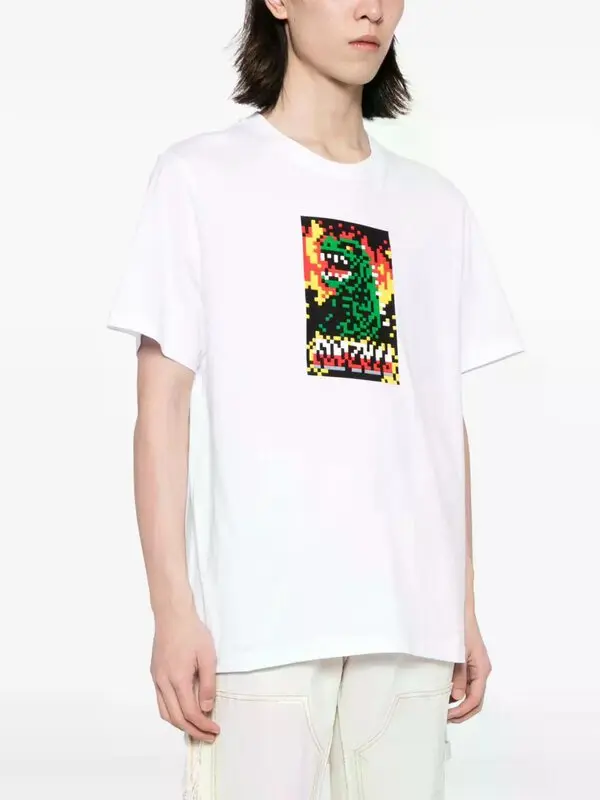 MOSTLY HEARD RARELY SEEN 8-BIT The Monster Attacks Cotton T-shirt