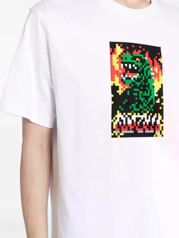 MOSTLY HEARD RARELY SEEN 8-BIT The Monster Attacks Cotton T-shirt