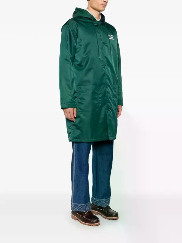 Drole De Monsieur La Parka Slogan Coat