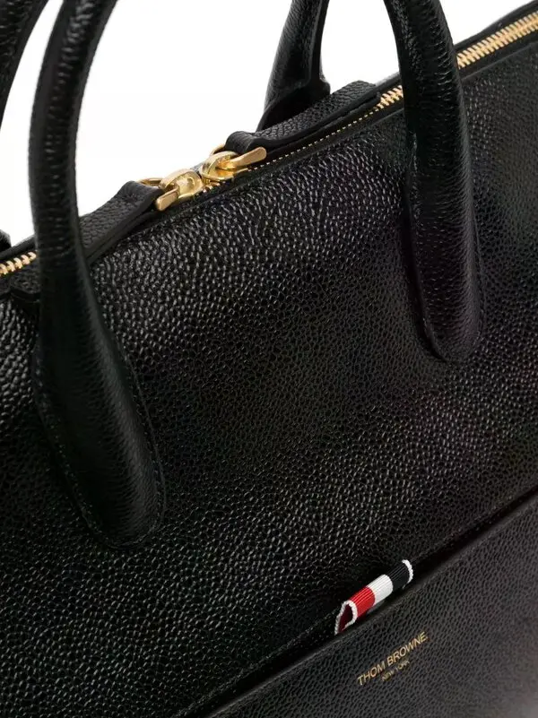 Thom Browne Medium Leather Holdall