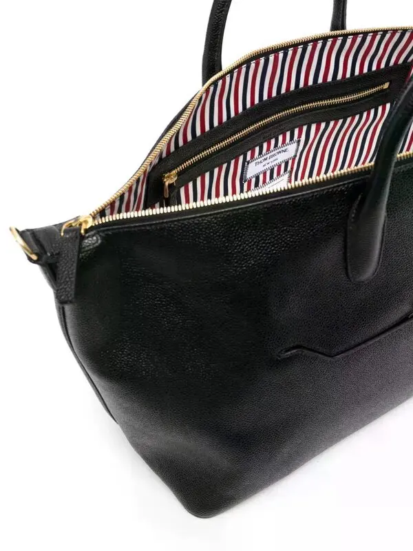 Thom Browne Medium Leather Holdall