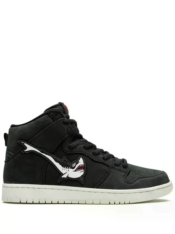 Nike X Oski Sb Dunk High Shark Sneakers