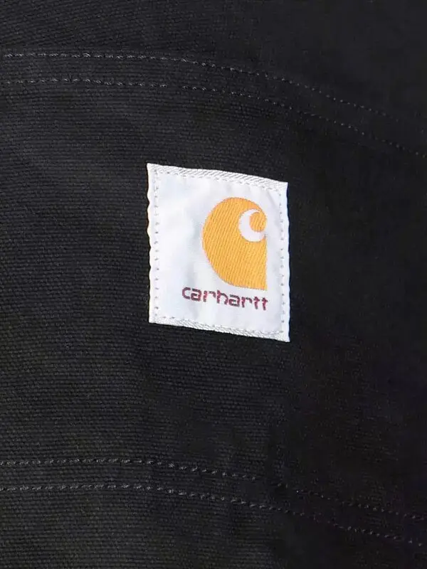 Carhartt Work In Progress Panelled Straight Leg Jeans - Black