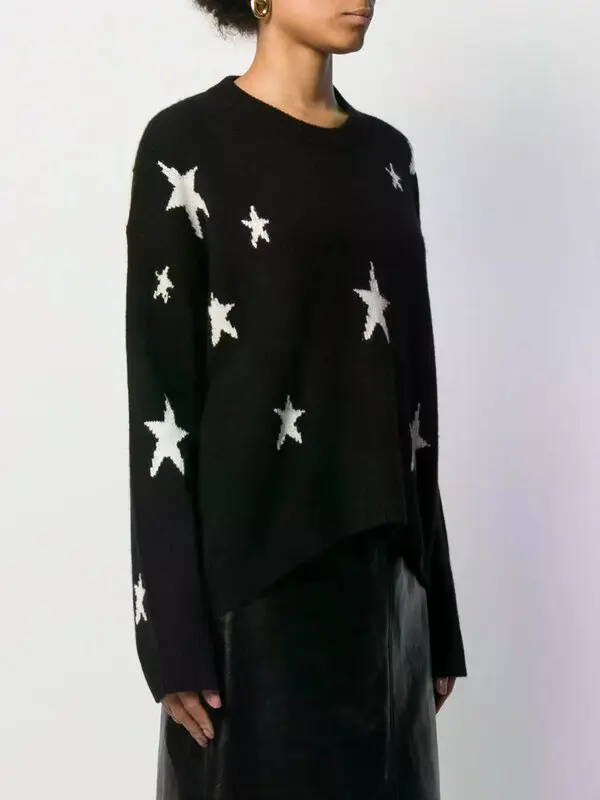 Zadig&Voltaire Star Print Cashmere Sweater