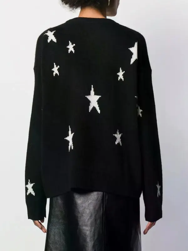 Zadig&Voltaire Star Print Cashmere Sweater