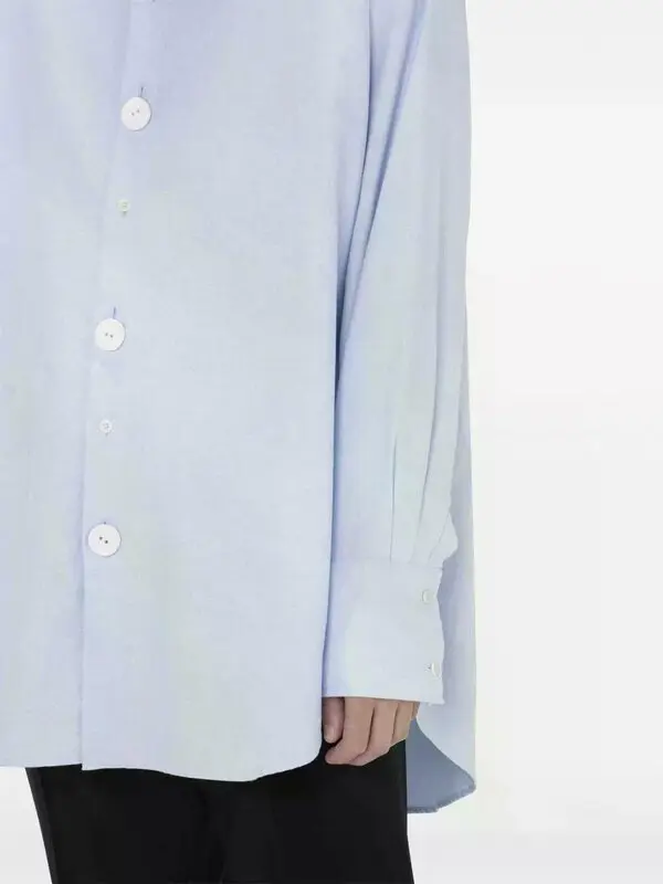 JW Anderson Anchor-embroidered Cotton Shirt
