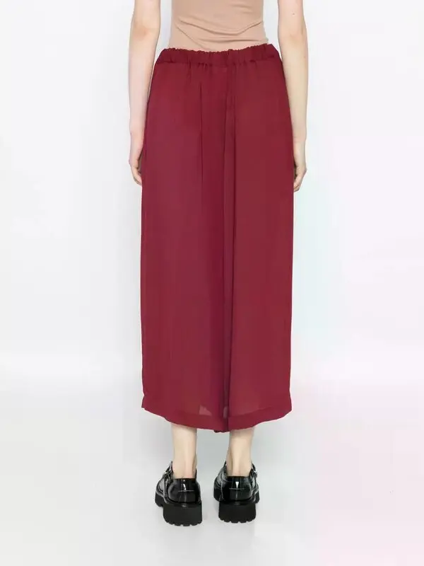 Comme Des Garçons Wide-leg Trousers