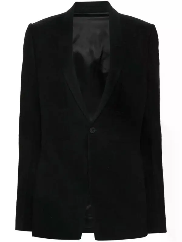 Rick Owens Narrow-lapels Single-breasted Blazer