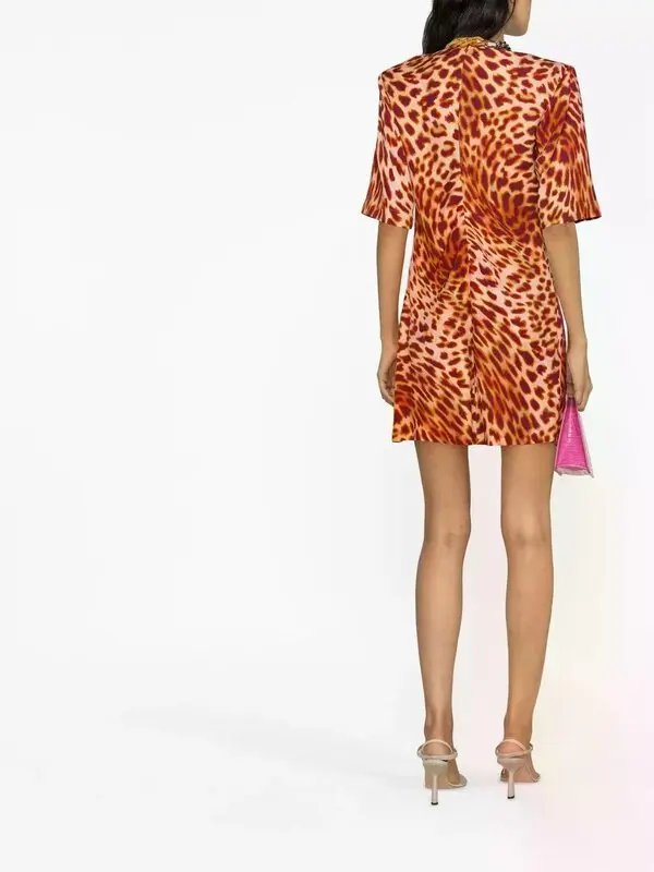 Stella McCartney Leopard-print Mini Dress
