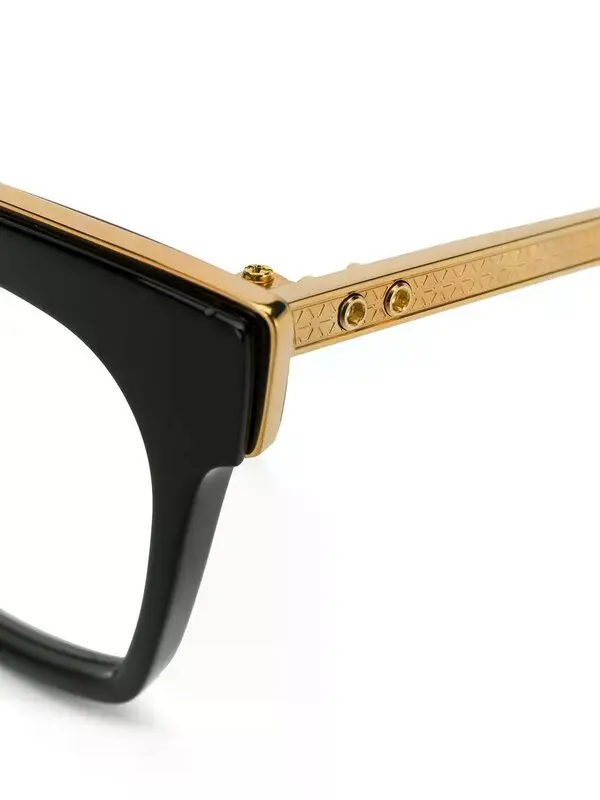 Dita Cat-eye Glass Frames - Black