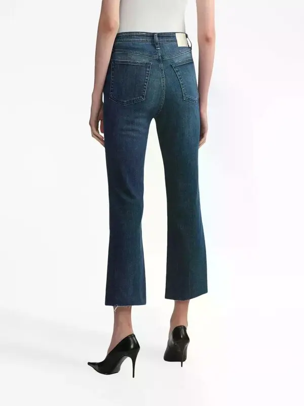Rag & Bone High-rise Cropped Jeans