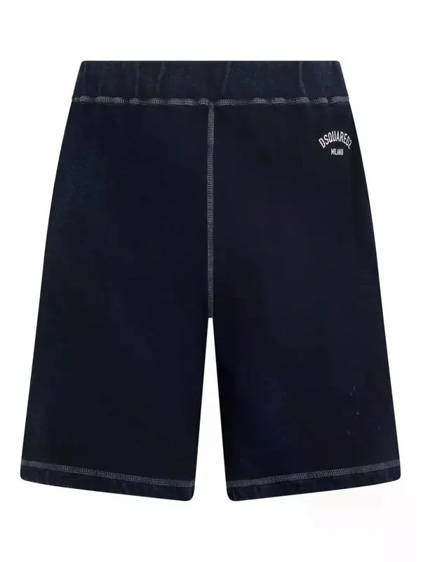 Dsquared2 Logo-print Cotton Shorts