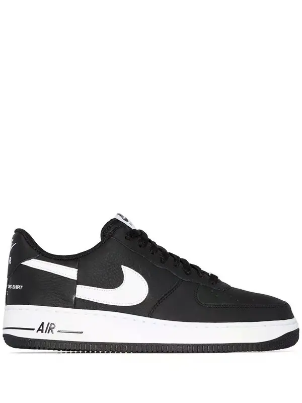 Nike X Supreme X Comme Des Garçons Air Force 1 Low Sneakers - Black