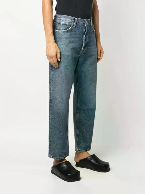 AGOLDE Mid-rise Straight-leg Jeans