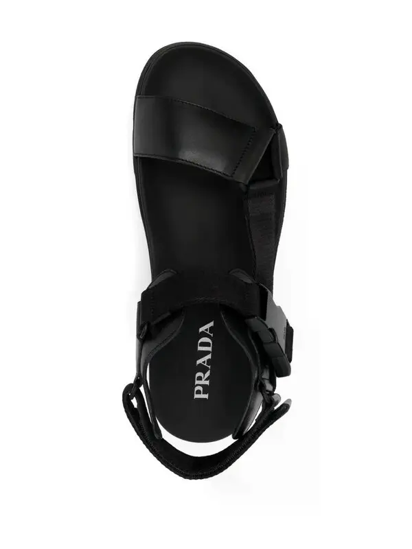 Prada Buckle-fastening Open-toe Sandals