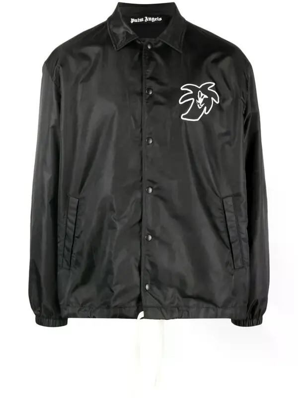 Palm Angels Logo-patch Lightweight Jacket