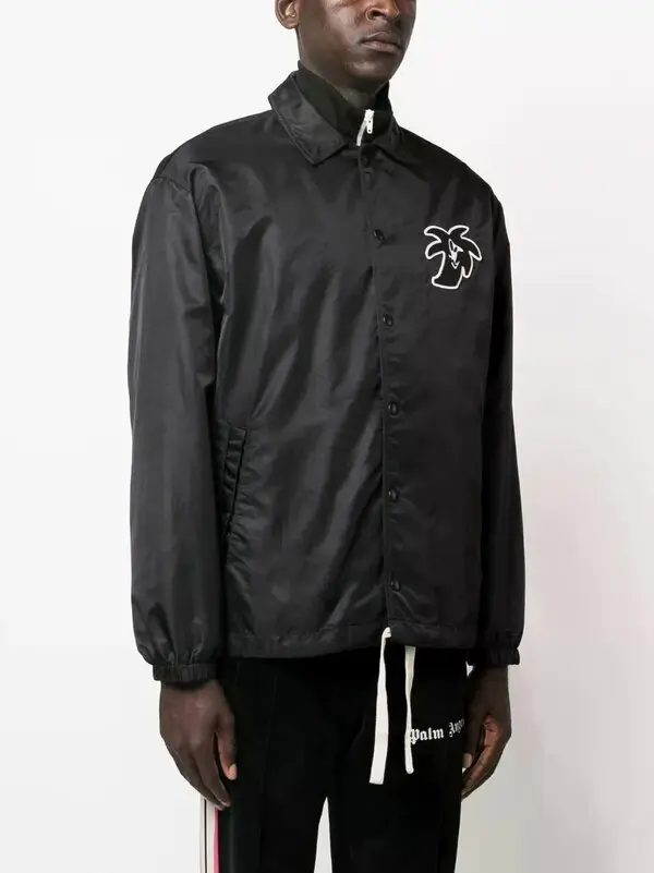 Palm Angels Logo-patch Lightweight Jacket