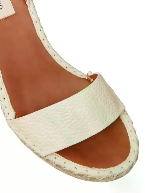 Valentino Garavani 105mm Double Rockstud Wedge Sandals