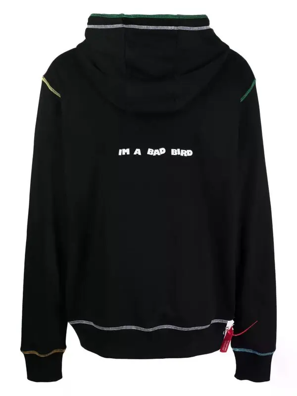 MOSTLY HEARD RARELY SEEN 8-BIT Graphic-print Cotton Hoodie