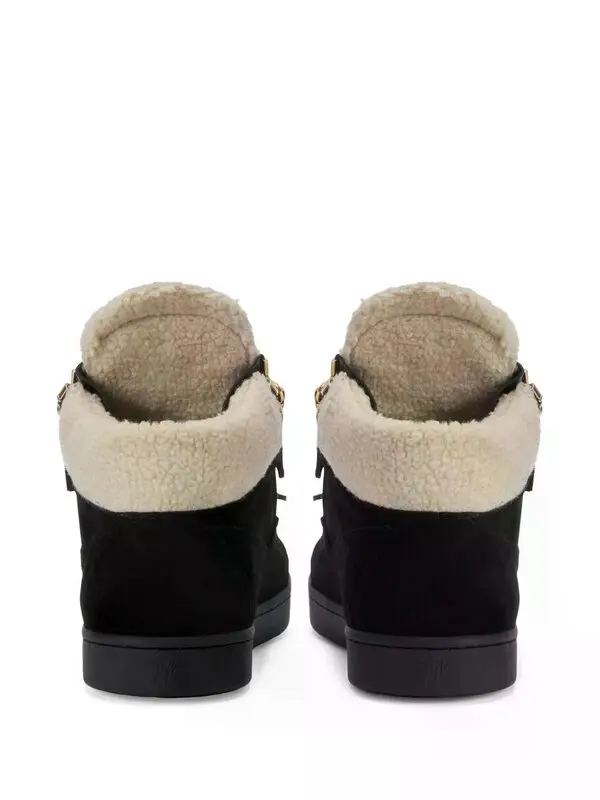 GIUSEPPE ZANOTTI Kriss Winter High-top Sneakers - Black