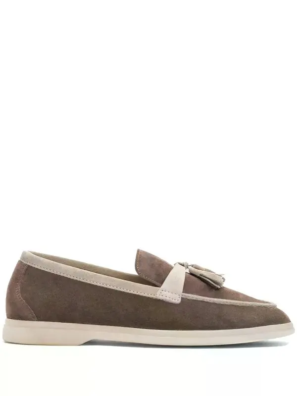 SCAROSSO Leandra Suede Loafers