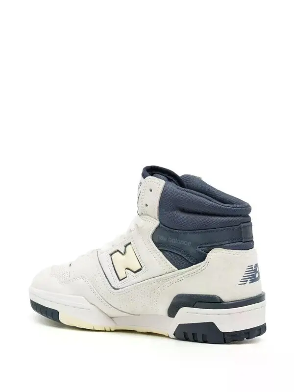 NEW BALANCE 650 High-top Sneakers - White