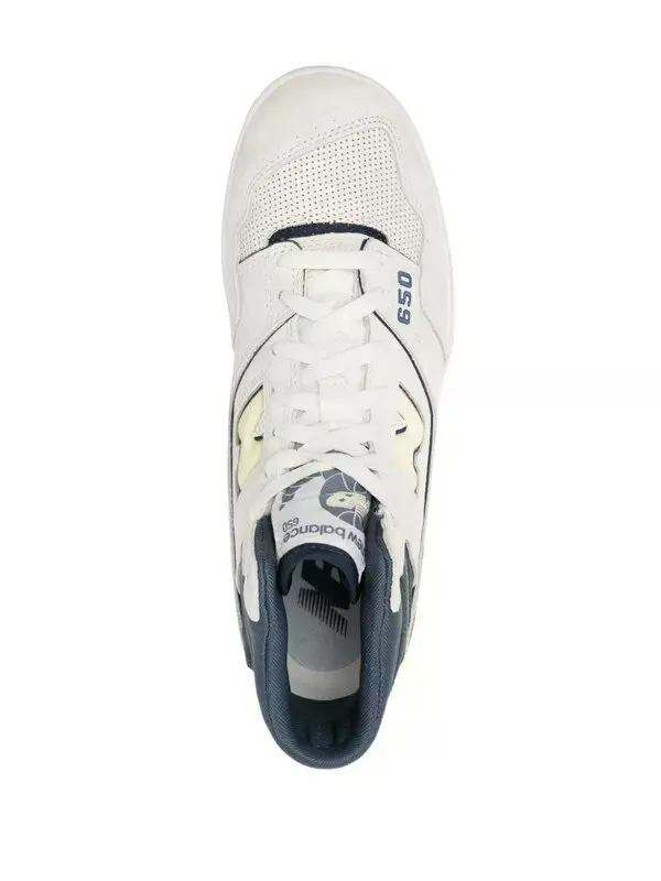 NEW BALANCE 650 High-top Sneakers - White