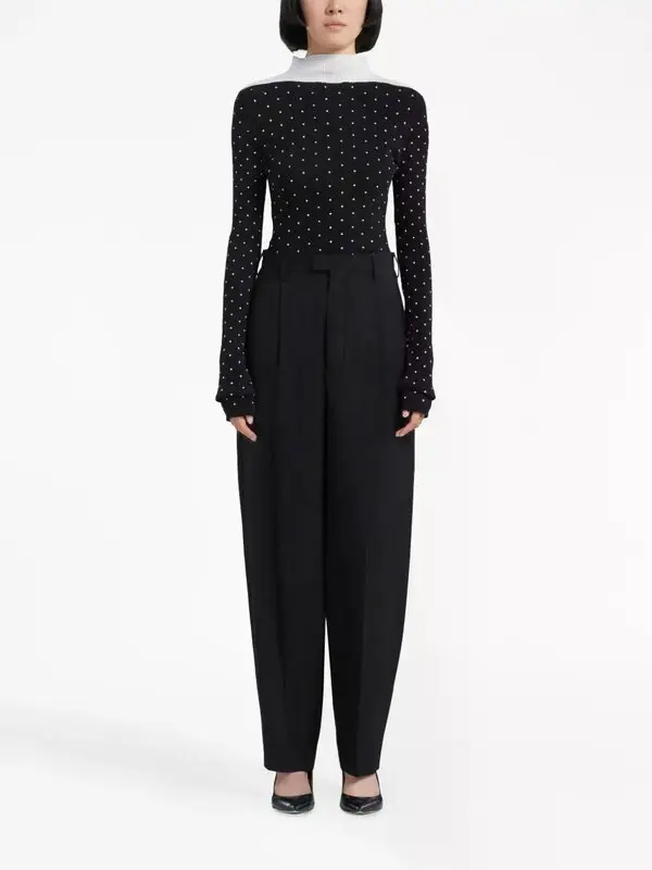 Marni Tropical Tailored Wool Trousers