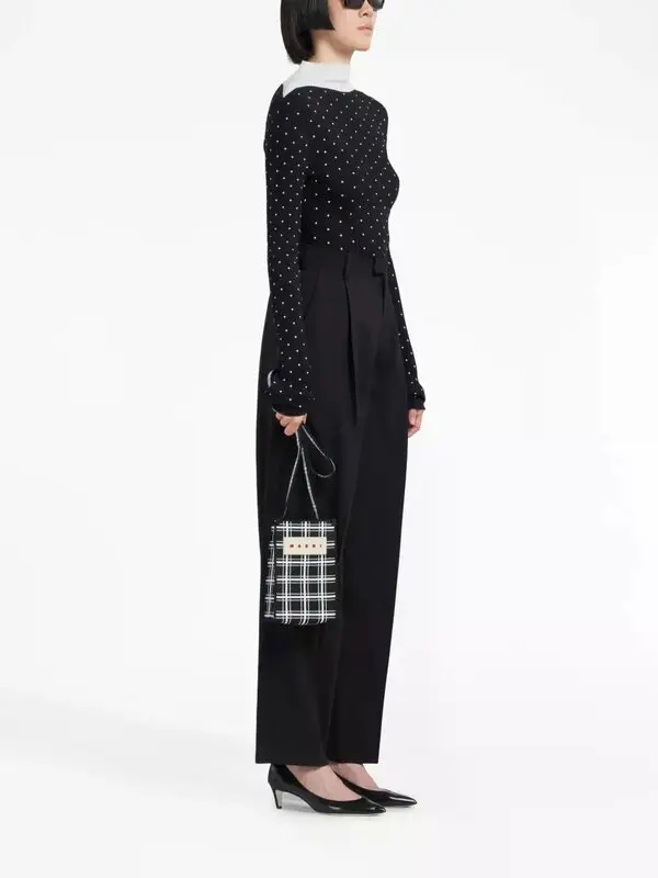 Marni Tropical Tailored Wool Trousers