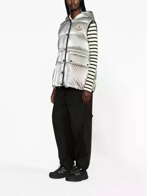 Moncler Hera Hooded Down Gilet