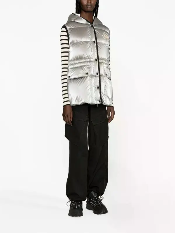 Moncler Hera Hooded Down Gilet