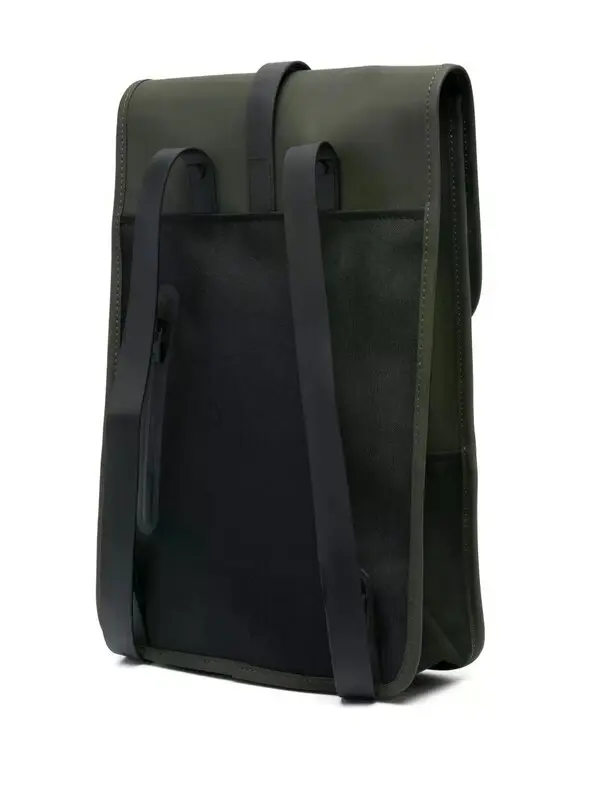 Rains Carabiner-fastening Waterproof Backpack - Green