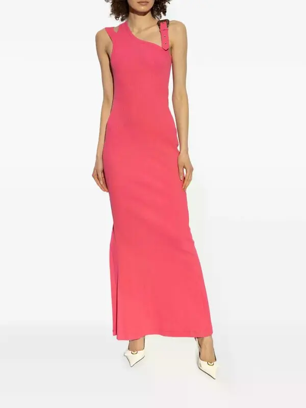 Versace Ribbed Maxi Dress
