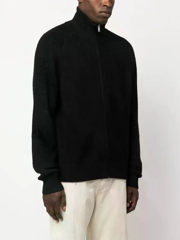 MARANT Benett Zip-up Cardigan - Black
