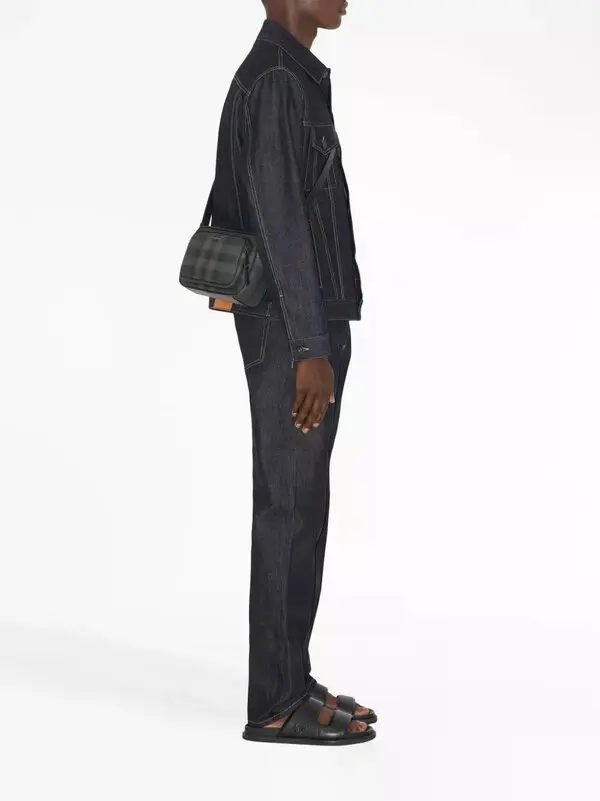 Burberry Paddy Leather Messenger Bag