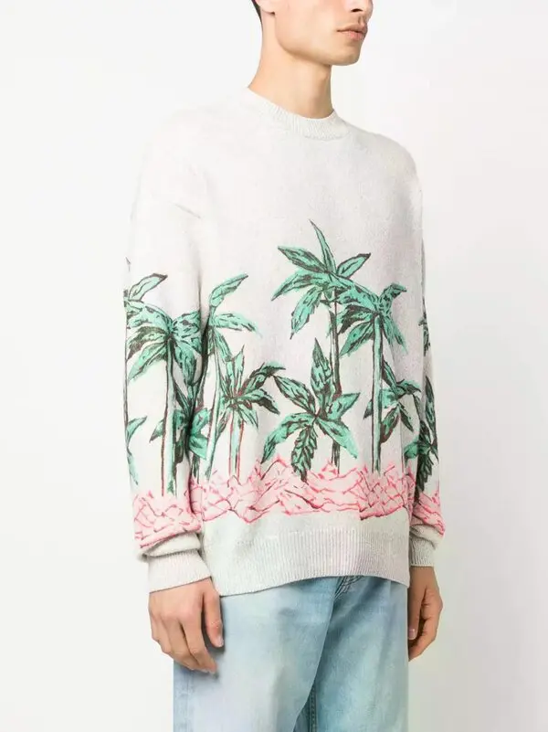 Palm Angels Palms Row-print Sweatshirt