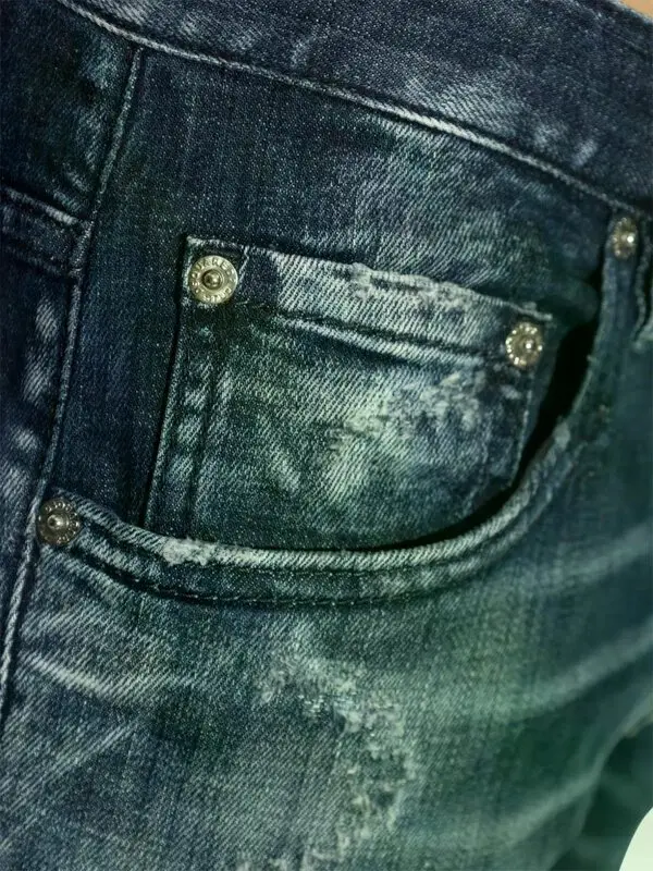 Dsquared2 Whiskering-effect Skinny Jeans - Blue
