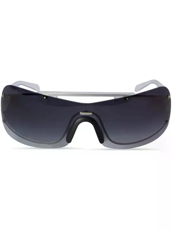 Off-White Big Wharf Oversized Sunglasses - Black