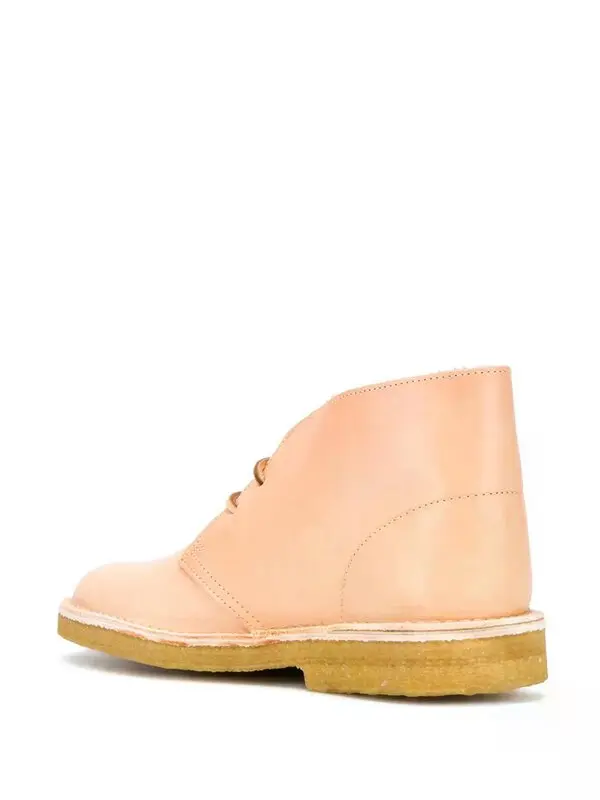 Clarks Classic Leather Ankle Boots - Neutrals